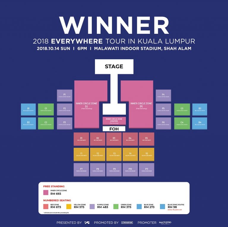 Organiser Unveiled Date & Venue For Winner's Malaysian Concert - Hype ...