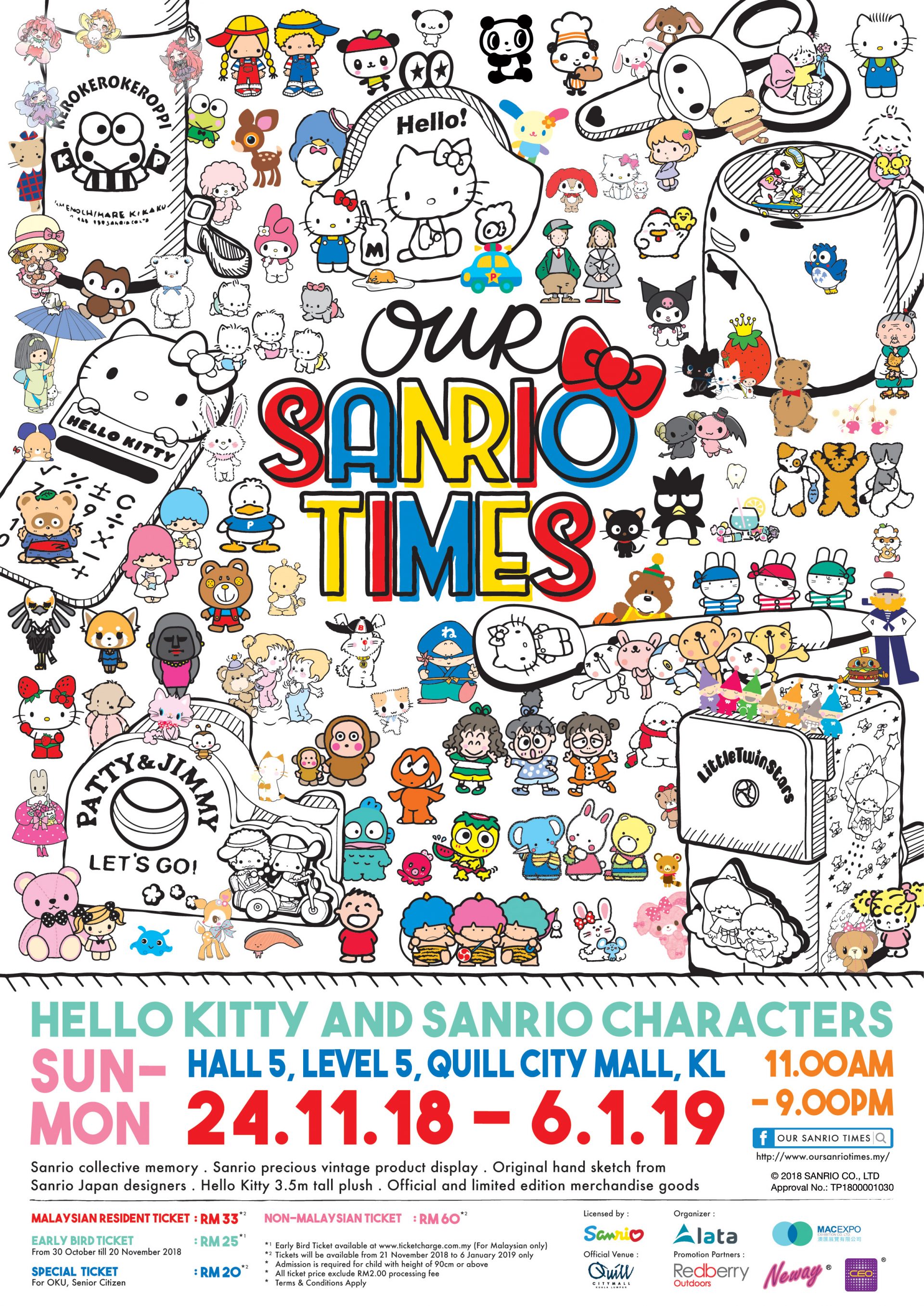 (UPDATE) Hello Kitty & Friends Are Coming To Malaysia For Our Sanrio ...