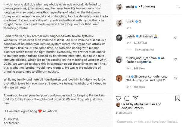 Brunei Prince Abdul Mateen Reveals The Cause Of Prince Haji Abdul Azim ...