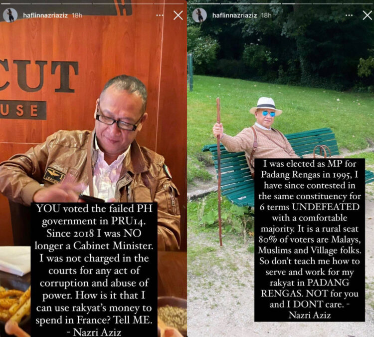 Nazri Aziz & Haflin Saiful Deny Using The Rakyat's Money For Their Stay ...