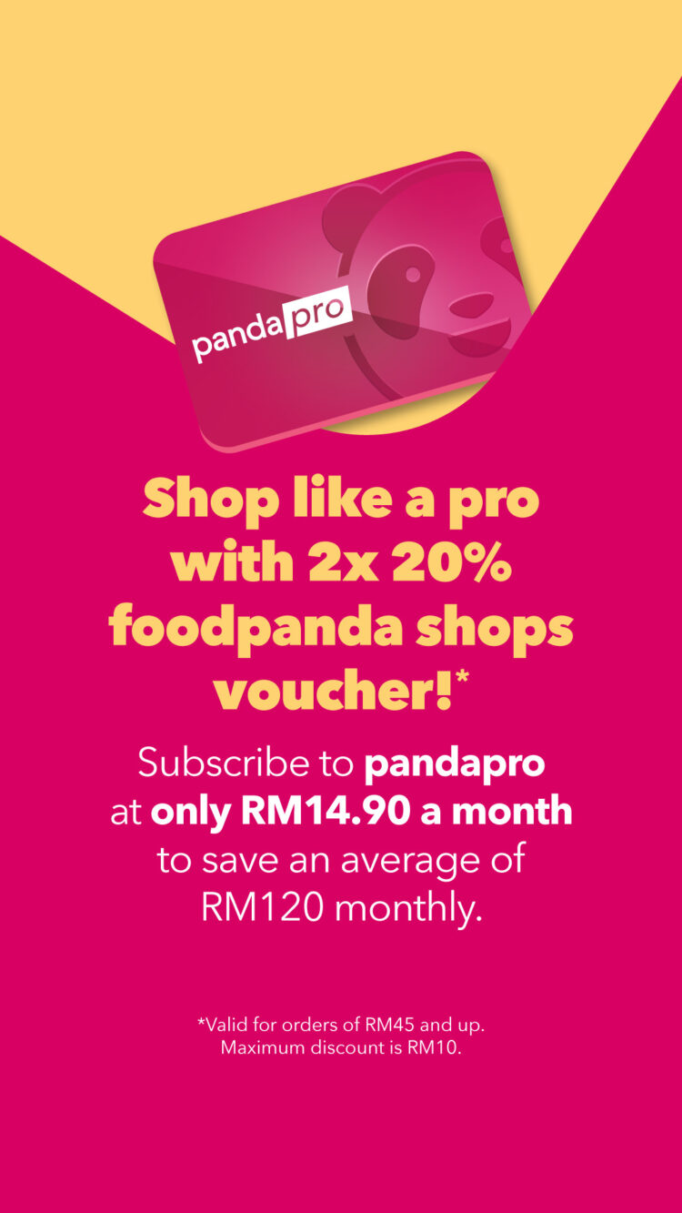 foodpanda Launches PandaPro For Pro-Like Perks! - Hype Malaysia