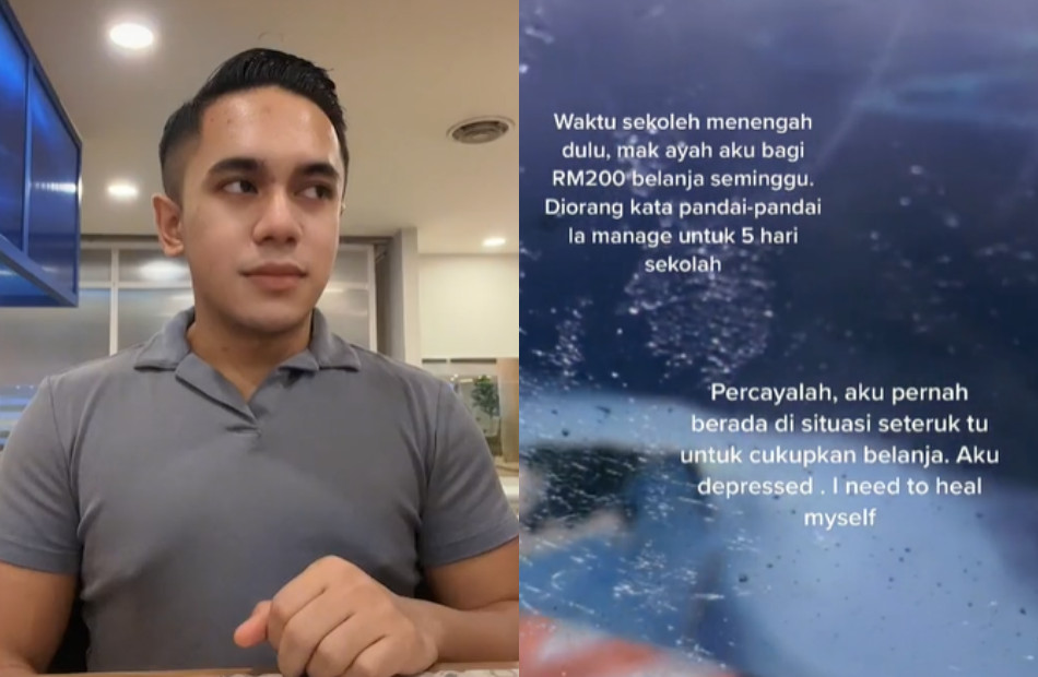  Video TikToker Complains About Only Having RM200 School Allowance 