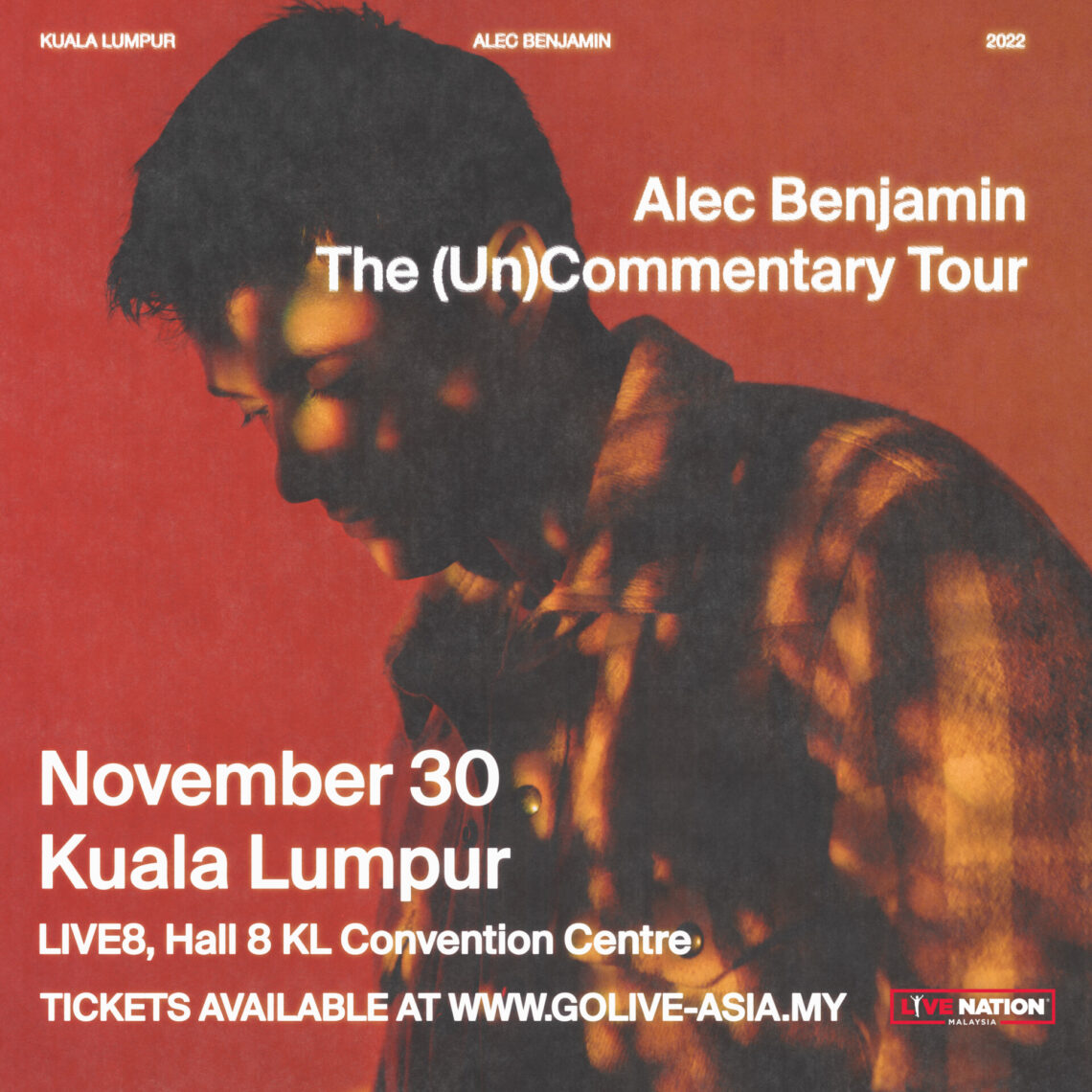 Alec Benjamin Announces "The (Un)Commentary Tour" In Asia; Including ...