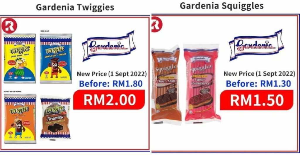 Here Are The New Prices For Gardenia Loaves & Buns After The Price Hike ...