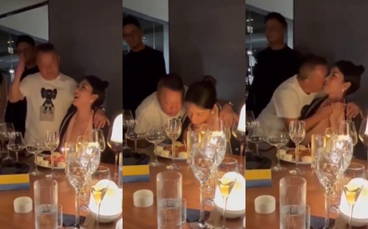 TVB Host Eric Tsang Spotted Kissing 26yo Malaysian Model Lebara At A Party - Hype Malaysia
