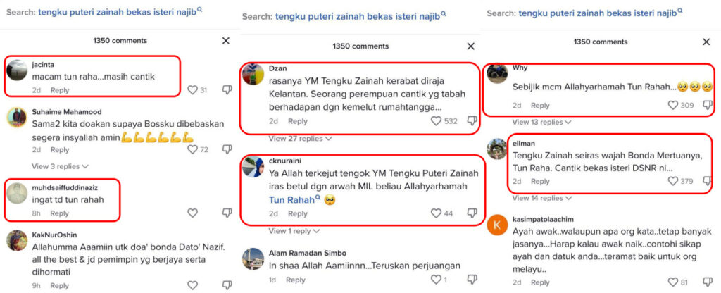 (Video) Netizens Point Out Najib Razak's First Wife's Resemblance To ...