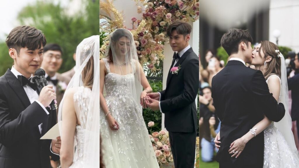 (Video) HK Celeb Couple Carlos Chan & Shiga Lin Got Emotional During Wedding Speech - Hype Malaysia
