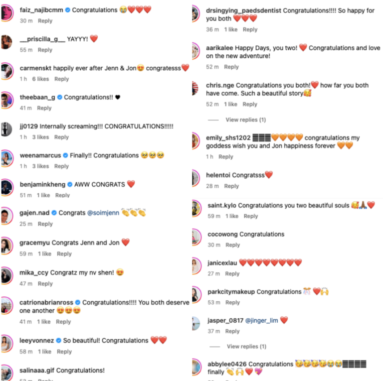 Jenn Chia & Jon Liddell Are Now Officially Married! - Hype Malaysia