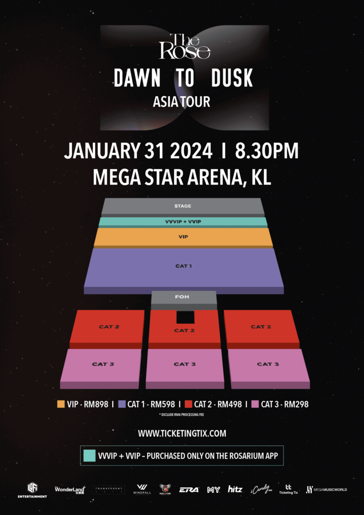 Contest: 10 Concert Tickets To Watch Korean Quartet The Rose In KL Up ...