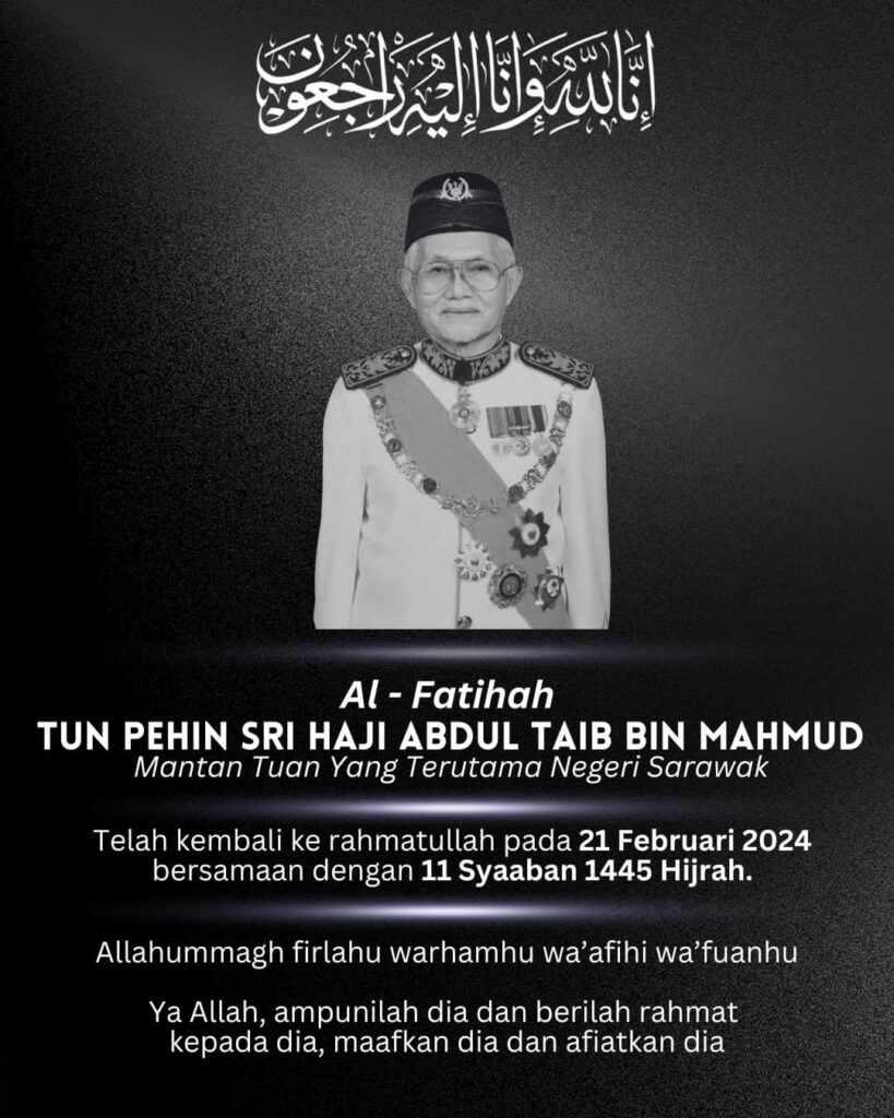 Former Sarawak Governor Taib Mahmud Dead At 87; Who Will Inherit His Fortune? - Hype Malaysia