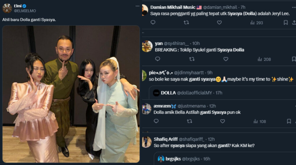 Fans Speculate On Why Syasya Left; Will DOLLA Recruit A New Member ...