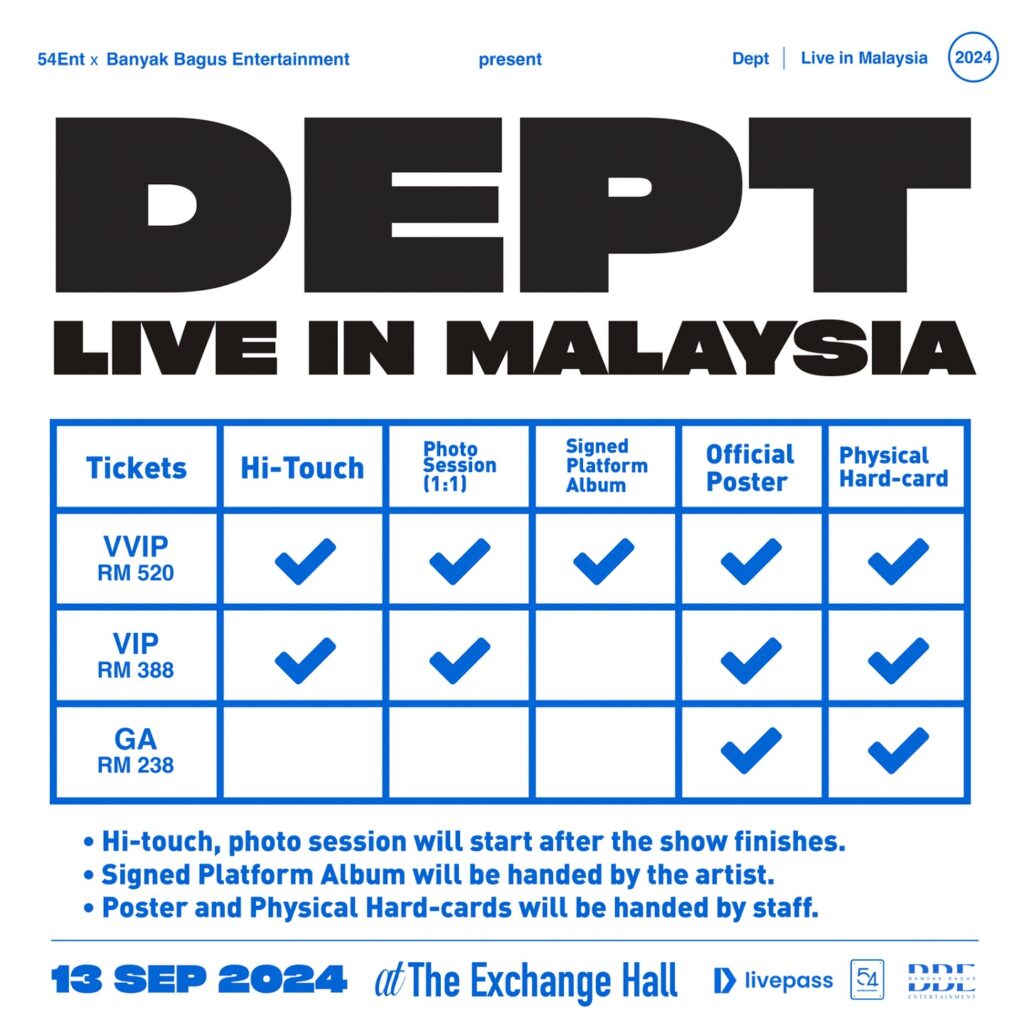 K-Indie Singer Dept 뎁트 To Hold First KL Concert; Ticket Details ...