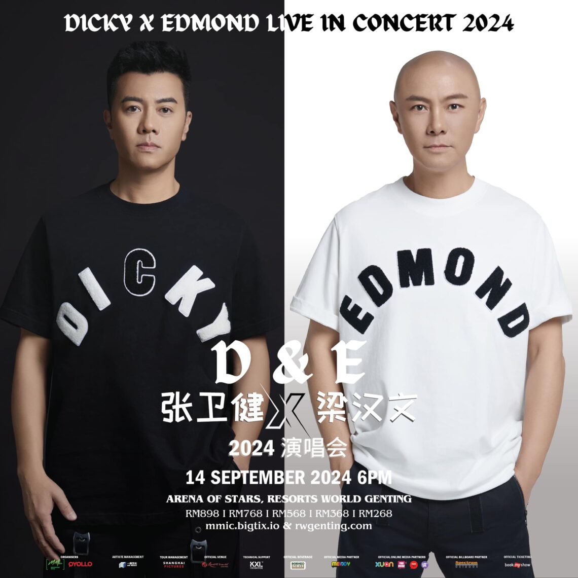 HK Stars Dicky Cheung & Edmond Leung To Hold Joint Concert In Malaysia ...