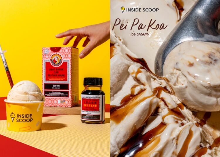 Inside Scoop Introduces Bold Limited Flavour: Pei Pa Koa Ice Cream ...