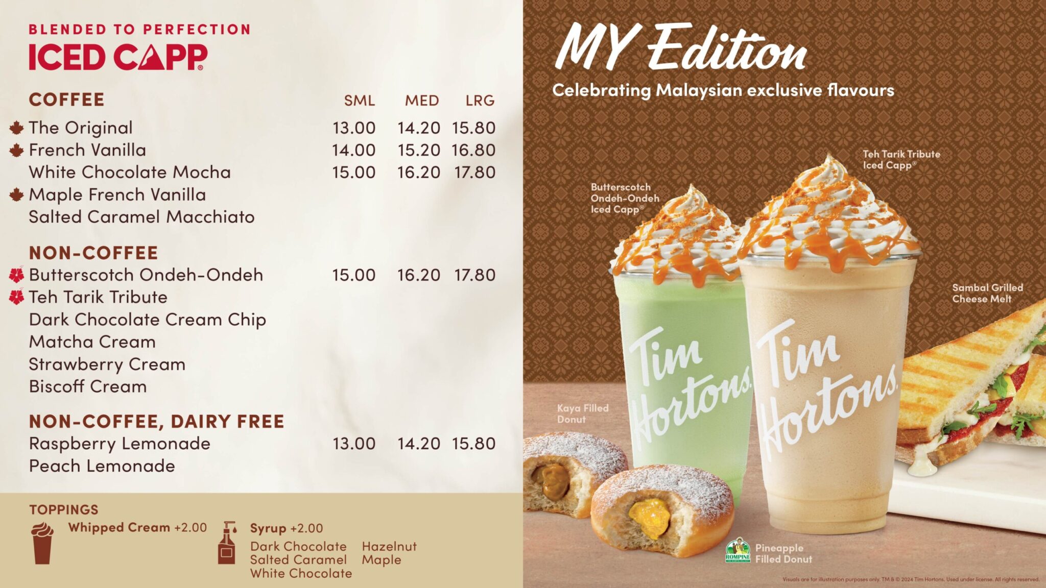 Tim Hortons Malaysia Makes Debut In IOI City Mall & Sunway Velocity ...