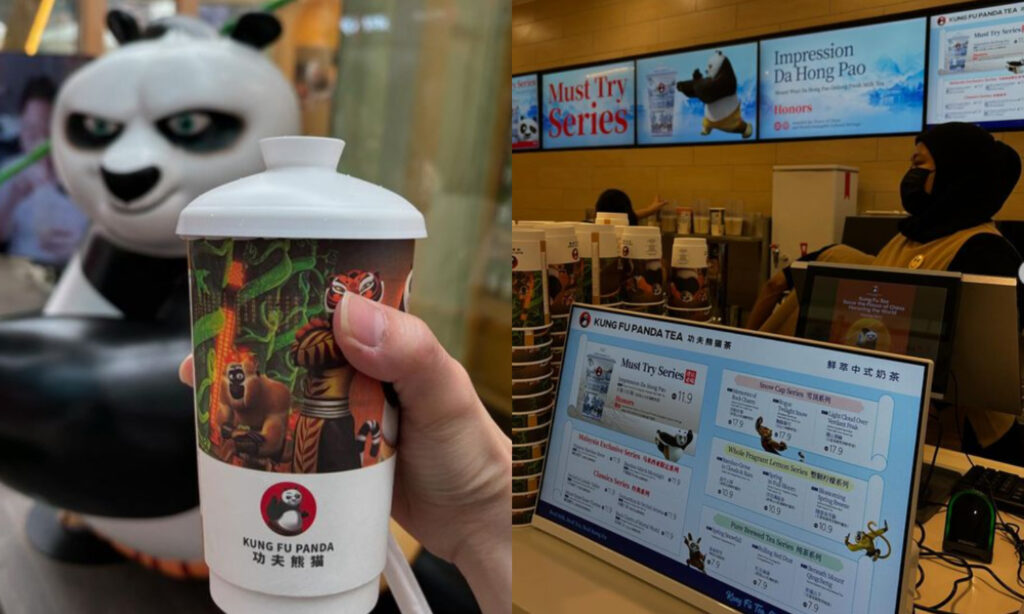 (Video) "Kung Fu Panda"-Themed Boba Tea Spot Launched At Lot 10 Bukit ...