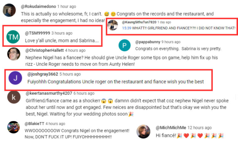 (Video) Uncle Roger Introduces Fiancée Sabrina In New Restaurant Video ...