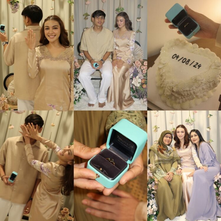 (Photos) Actress Eyka Farhana & Footballer Akhyar Rashid Surprise Fans ...