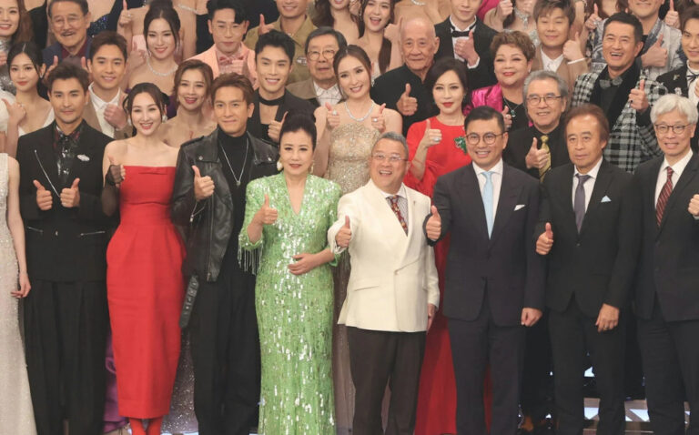 TVB Group Photo Reveals HK Actors Moses Chan & Kenneth Ma Have The Highest Popularity Status ...