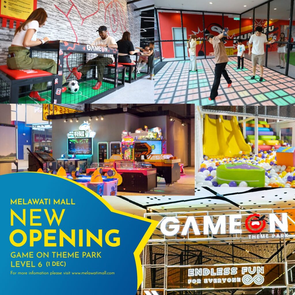 Game On Theme Park: Malaysia’s Longest Indoor Slide To Open In Melawati Mall - Hype Malaysia
