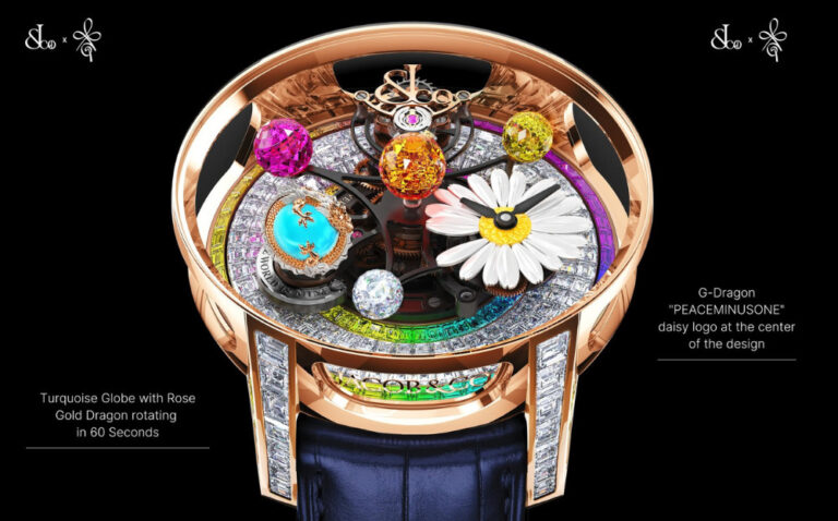 G-Dragon Drops First Timepiece Collection In Collaboration With Jacob ...