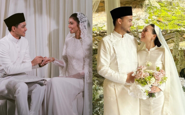 Mimi Lana & Syafiq Kyle + Siti Saleha & Joshua Fitton Got Married ...