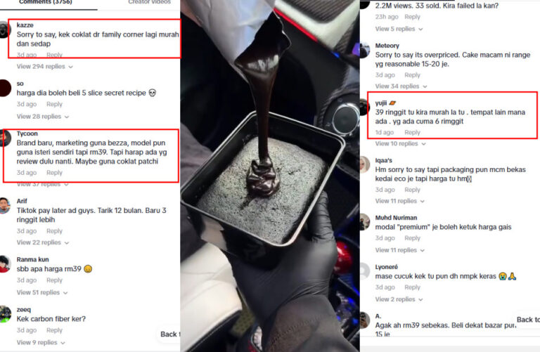 (Video) TikToker Fendymojo Reduces Cake Price From RM39 To RM29 ...