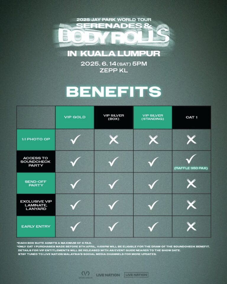 Singer Jay Park Bringing “Serenades & Body Rolls” Tour To Malaysia This ...