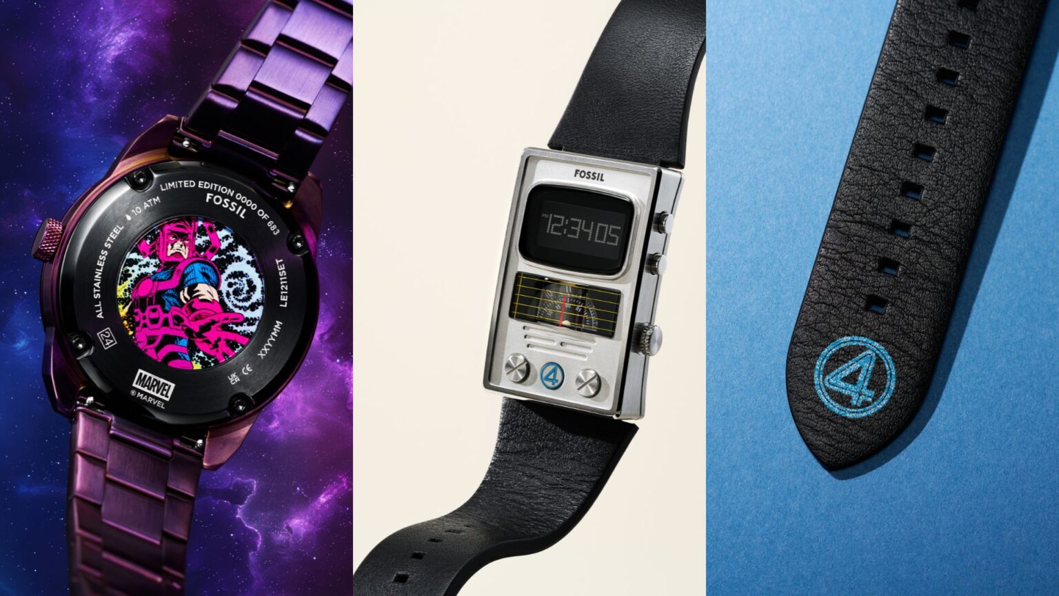 Classic Fantastic: Fossil Drops Two Limited-Edition “The Fantastic Four ...