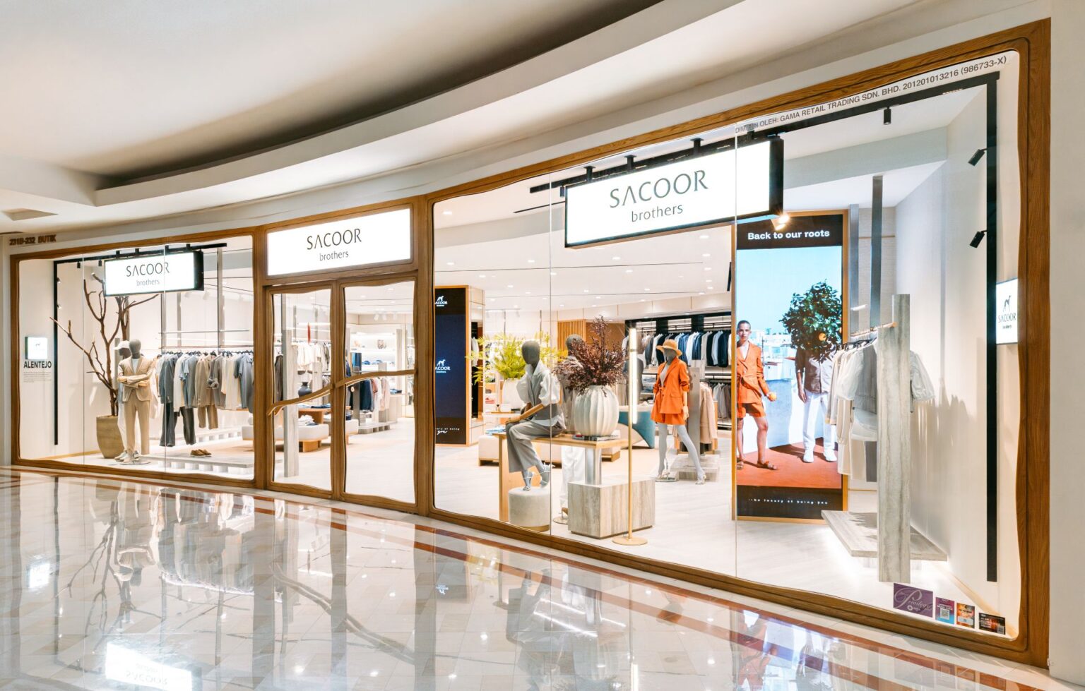 Say Hello To Sacoor Brothers' Redesigned Flagship Boutique At Suria ...