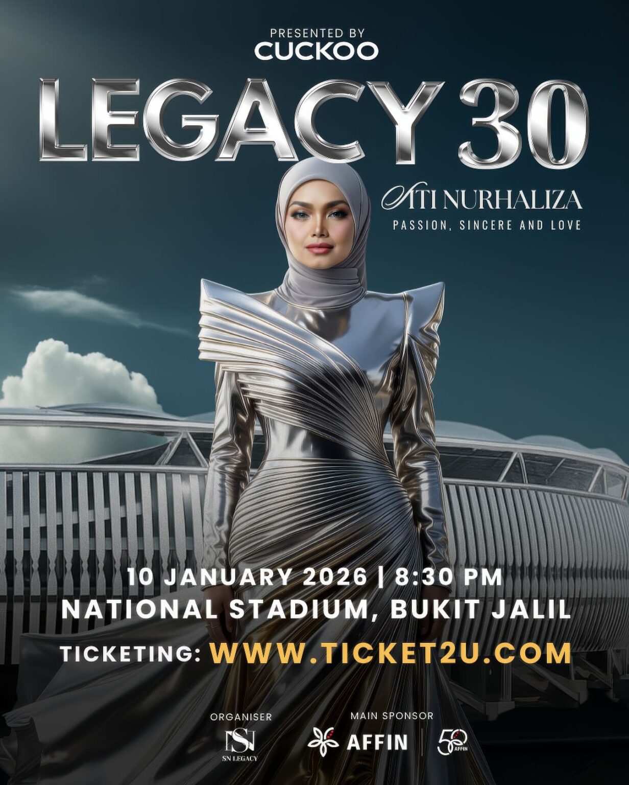 Siti Nurhaliza To Hold "Legacy 30" Anniversary Concert In 2026 - Hype ...