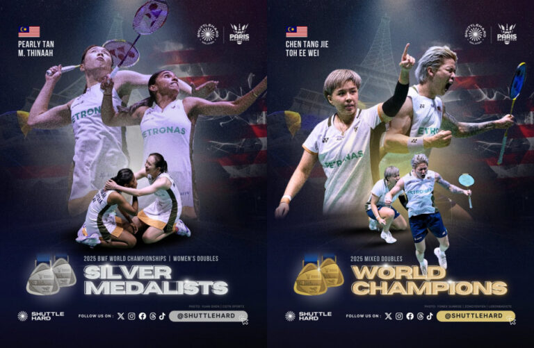 Pearly-Thinaah & Tang Jie-Ee Wei Deliver Historic Wins At BWF World Championships - Hype Malaysia
