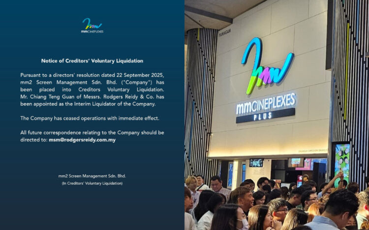 mmCineplexes Announce Immediate Closure After Parent Company Enter ...