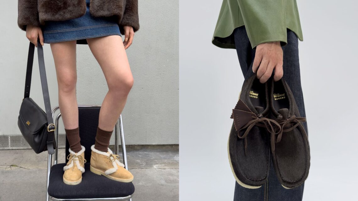 SANDRO x Clarks Originals Step Into Fall/Winter 2025 With Iconic Style ...