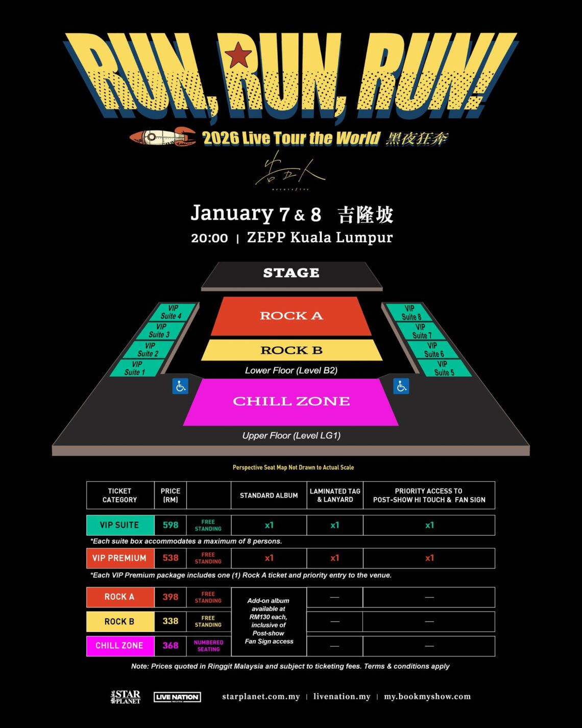Accusefive 告五人 Returning To KL In January 2026 For “Run, Run, Run!” Tour - Hype Malaysia